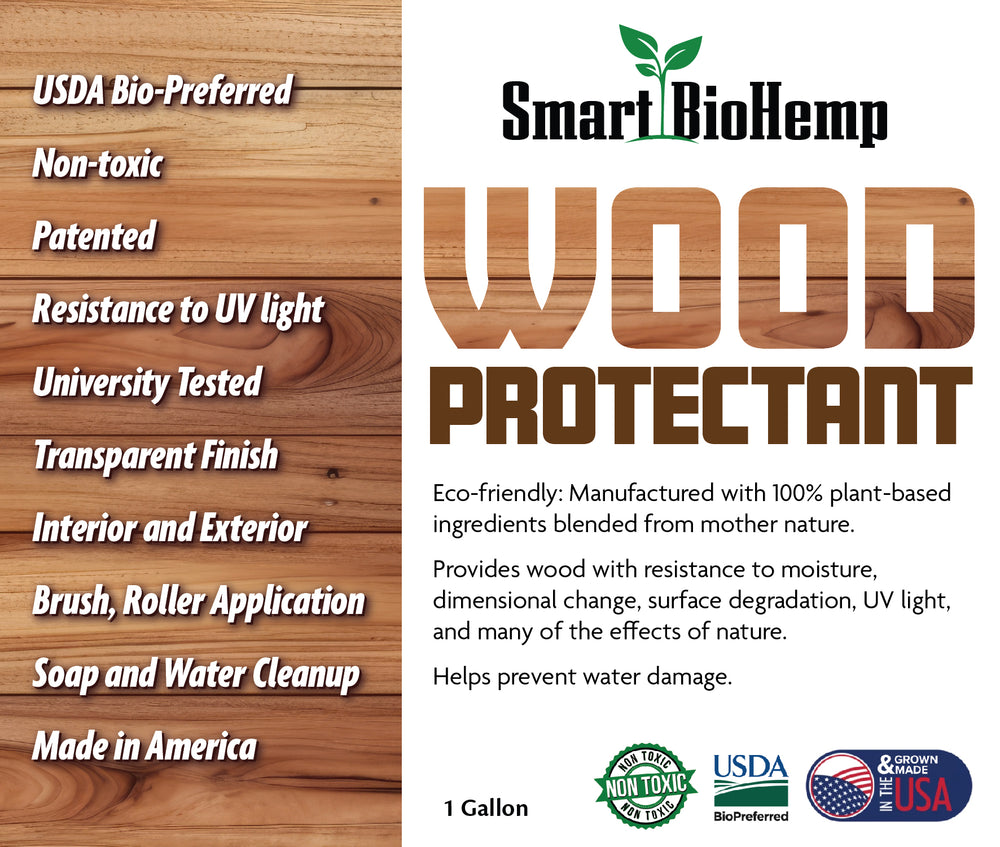 Smart BioHemp Wood Protectant